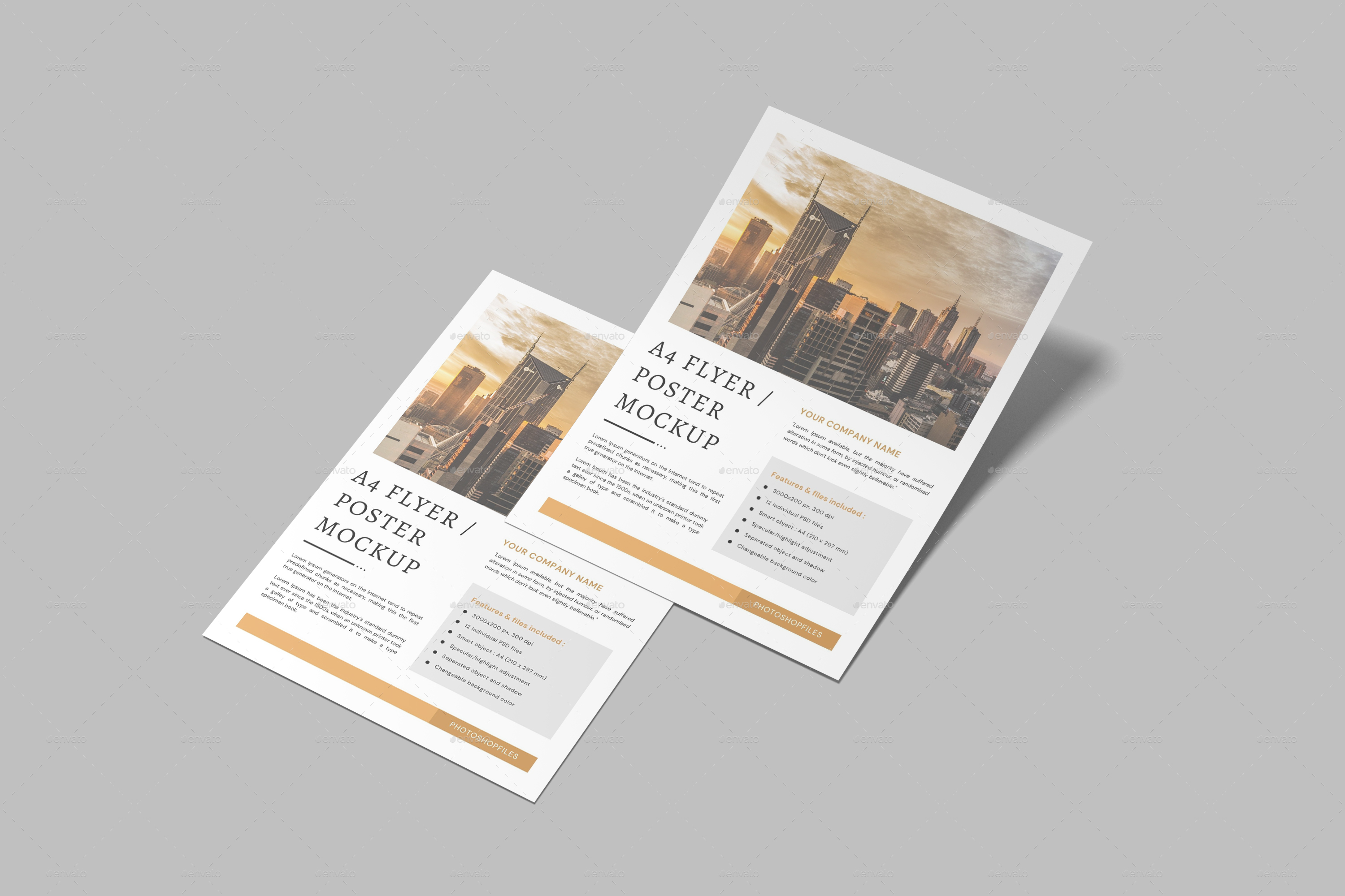 A4 Flyer Mockup, Graphics | GraphicRiver